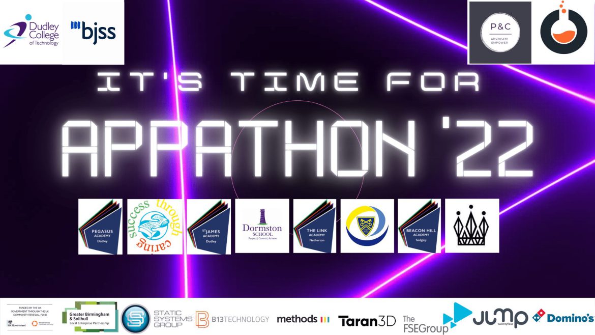 Dudley College to host Appathon 2022 for local school pupils to raise ...